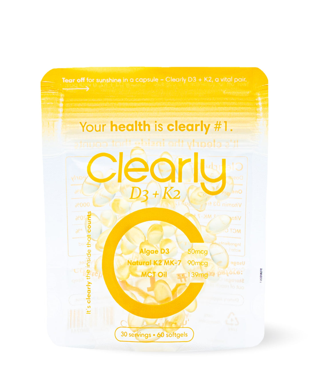Clearly: Your health is clearly #1.